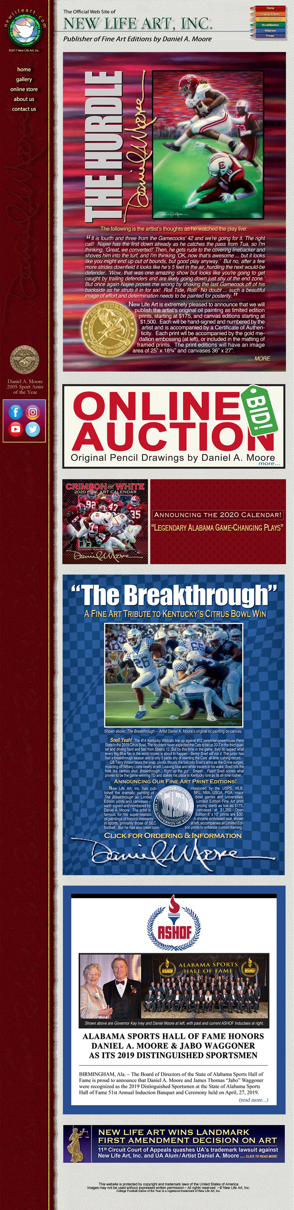 The Artwork of Daniel A. Moore