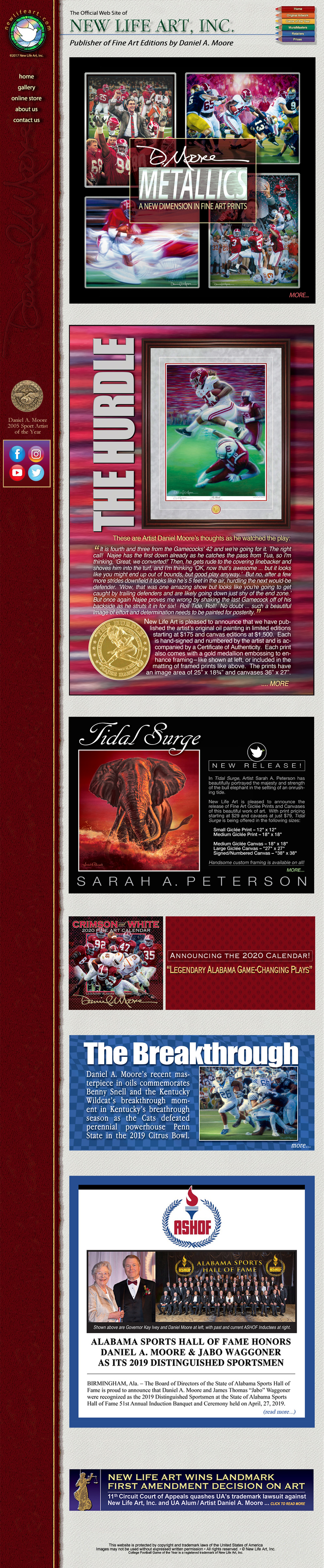 The Artwork of Daniel A. Moore