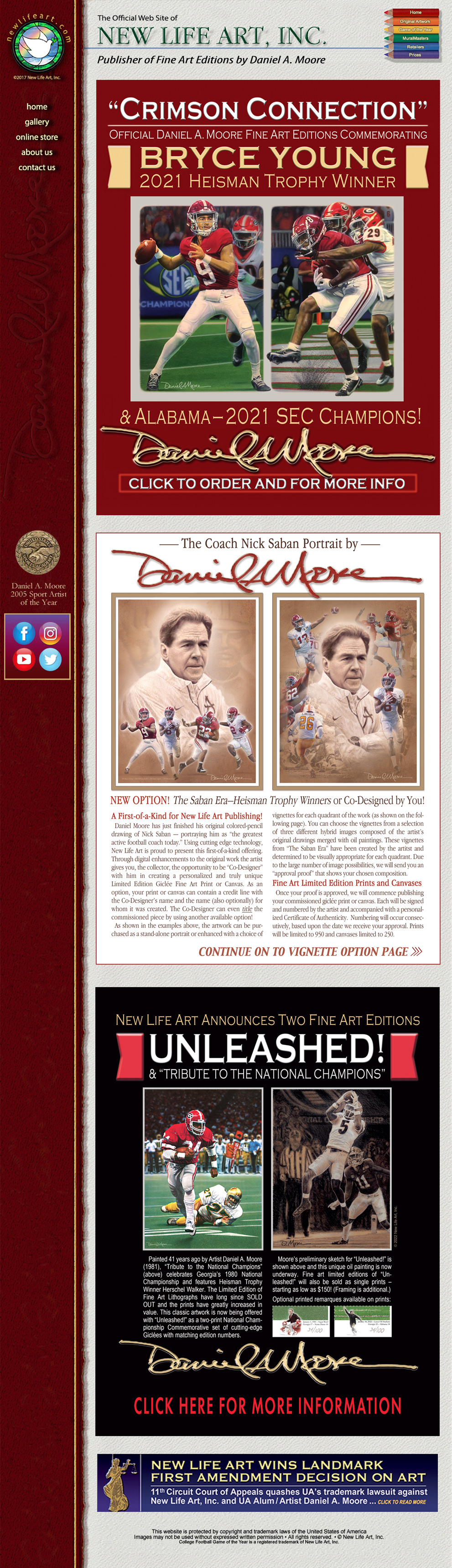 The Artwork of Daniel A. Moore