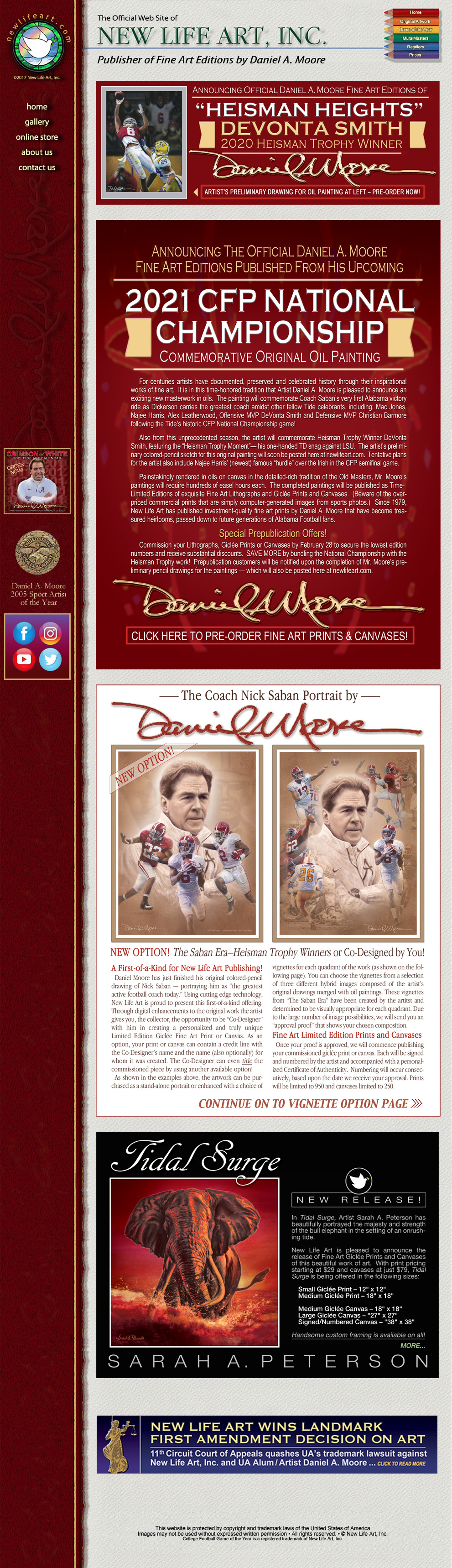 The Artwork of Daniel A. Moore