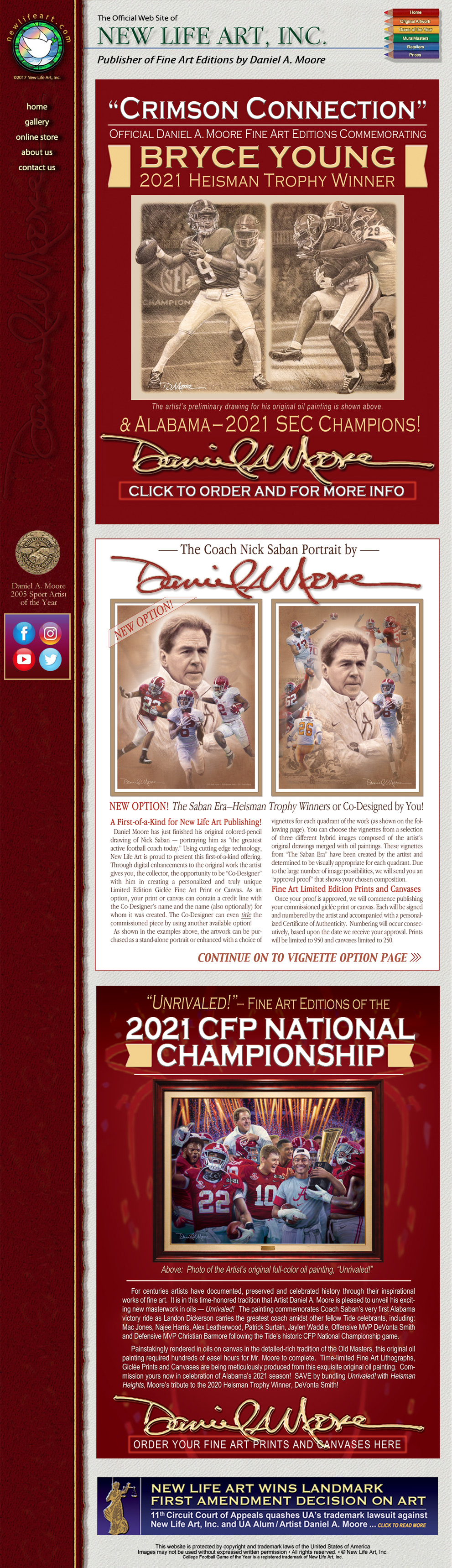 The Artwork of Daniel A. Moore