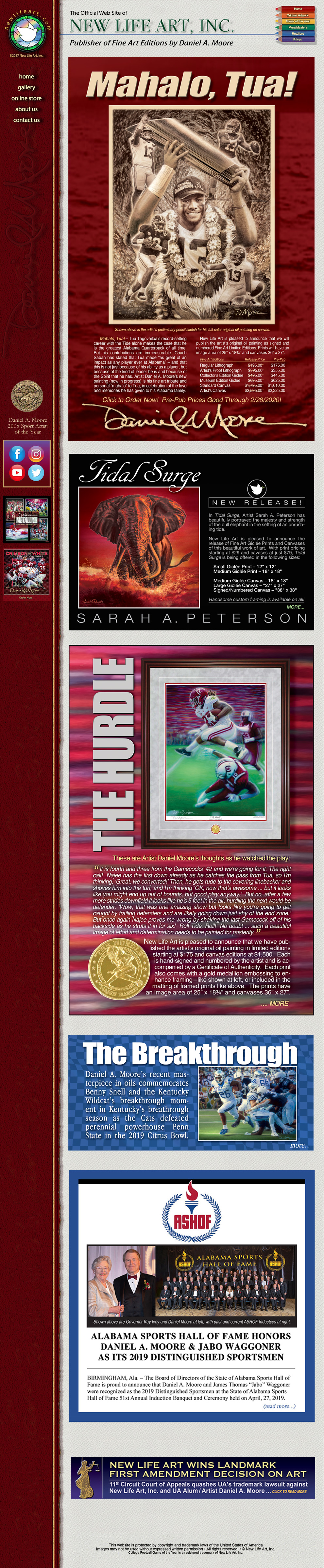 The Artwork of Daniel A. Moore