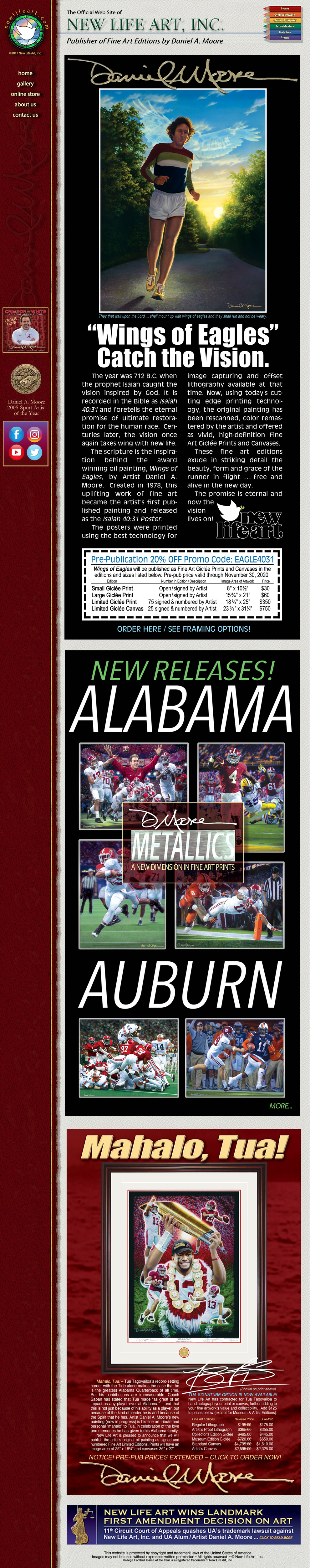 The Artwork of Daniel A. Moore